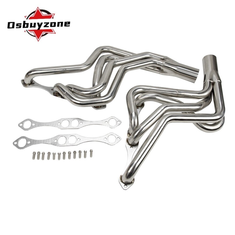 for Chevy SBC 267-400 V8 1970-1987 / Camaro 1970-1981 Stainless Exhaust ...