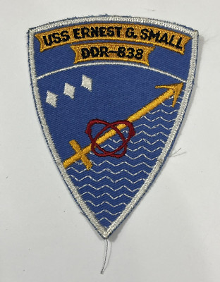 DDR-838 USS Ernest G. Small Patch | eBay