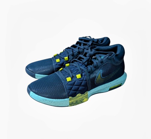 Size 16 - Nike LeBron Witness 8 Armory Navy Green Frost for sale online ...