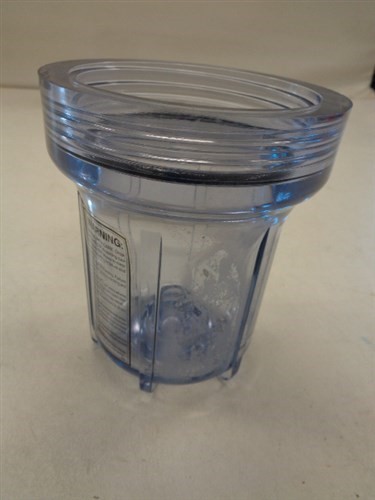 AMETEK WATER FILTER HOUSING 5" CLEAR MARINE BOAT | eBay