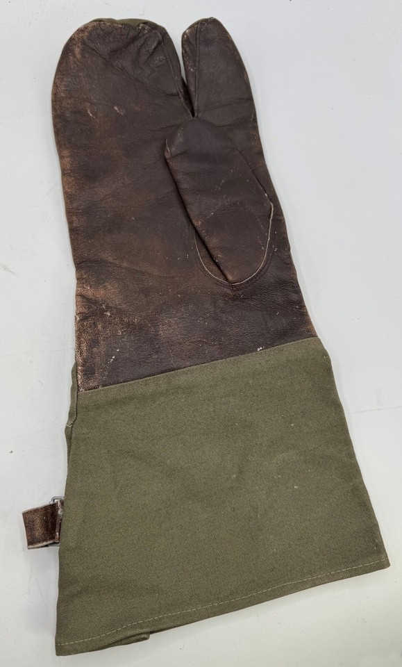 Vintage WW2 German Motorcycle Riding Gauntlets Gloves RBNr ORIGINAL ...