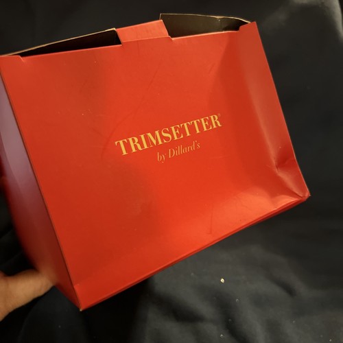 D252- Trimsetter By Dillards Christmas Tree Ornament Glass Poland | eBay