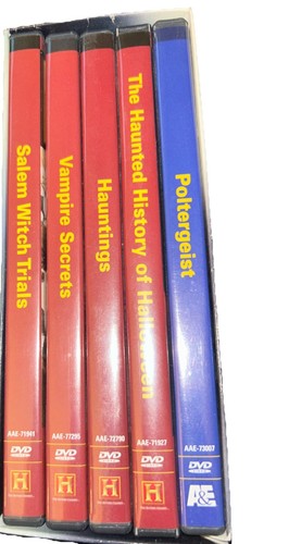 History Channel 5-DVD Set - Haunted Histories - The Real Stories ...