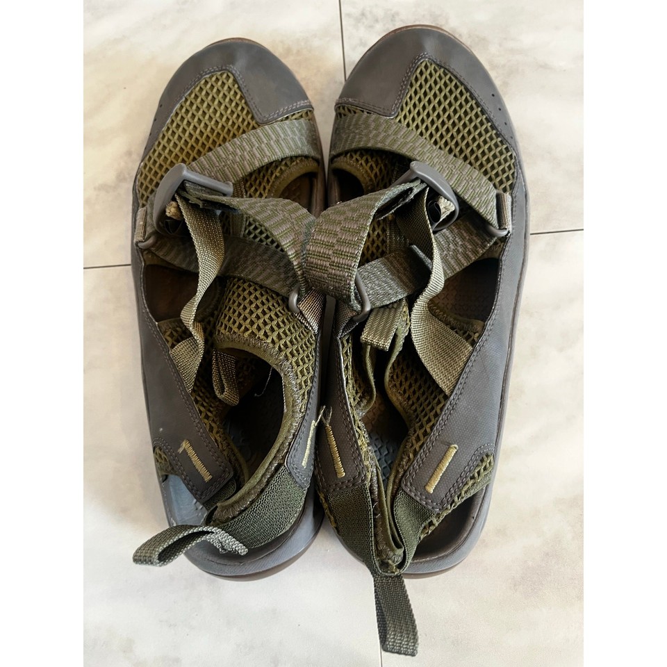 Chaco Men Hommes JCH 107293 US 10 Olive Green Closed Toe Shoes Sandals ...
