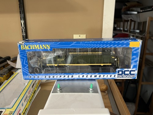 HO-Scale Bachmann Canadian National RS-3 #3019 With Tsunami DCC Sound ...