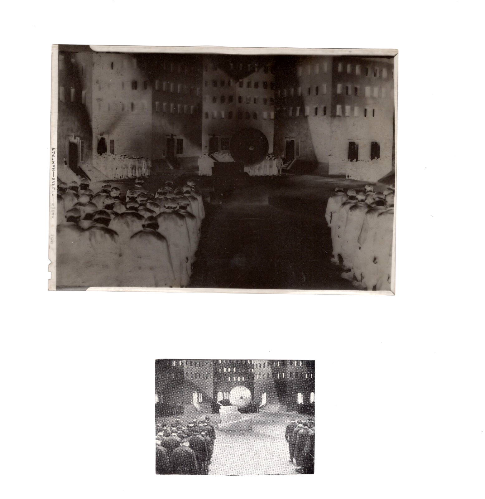 FRITZ LANG METROPOLIS 1927 MOVIE NEGATIVE #3 FAMOUS MONSTERS ACKERMAN 5 ...