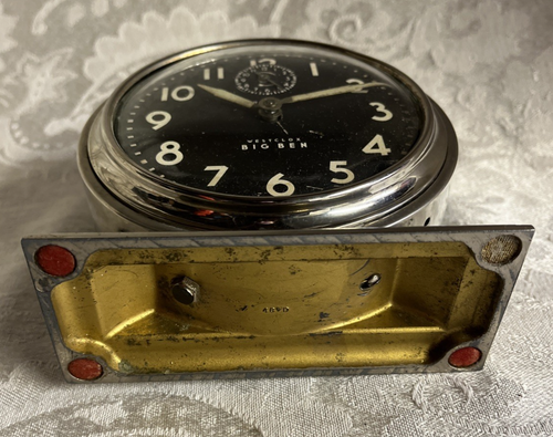 Antique 1939 Westclox Big Ben Luminous Nickel Alarm Clock-Working ...