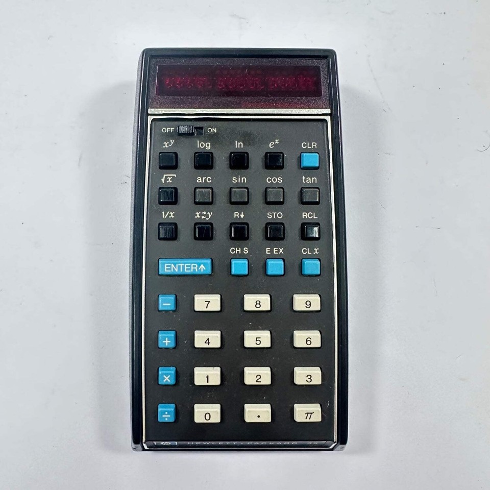 HP 35 Decommissioned NASA Scientific Calculator | eBay