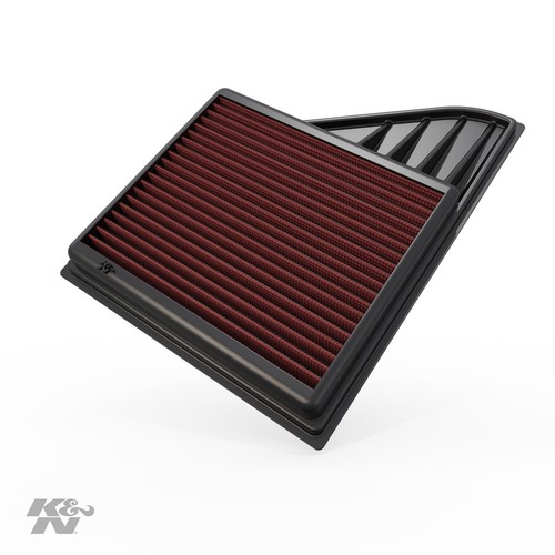 K&N High-Flow Original Lifetime Engine Air Filter: Increase Power ...