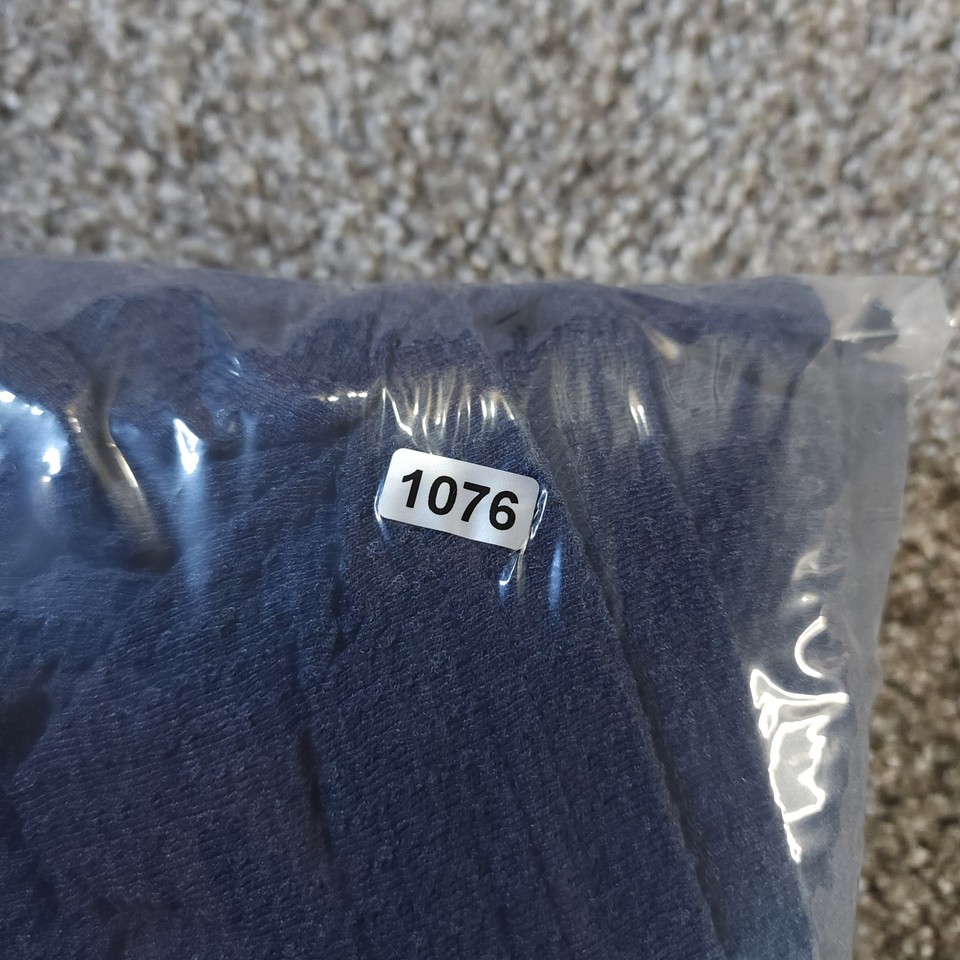 Columbia Pine Peak Waffle Mens XL Blue Cotton Blend Crew Neck Long ...