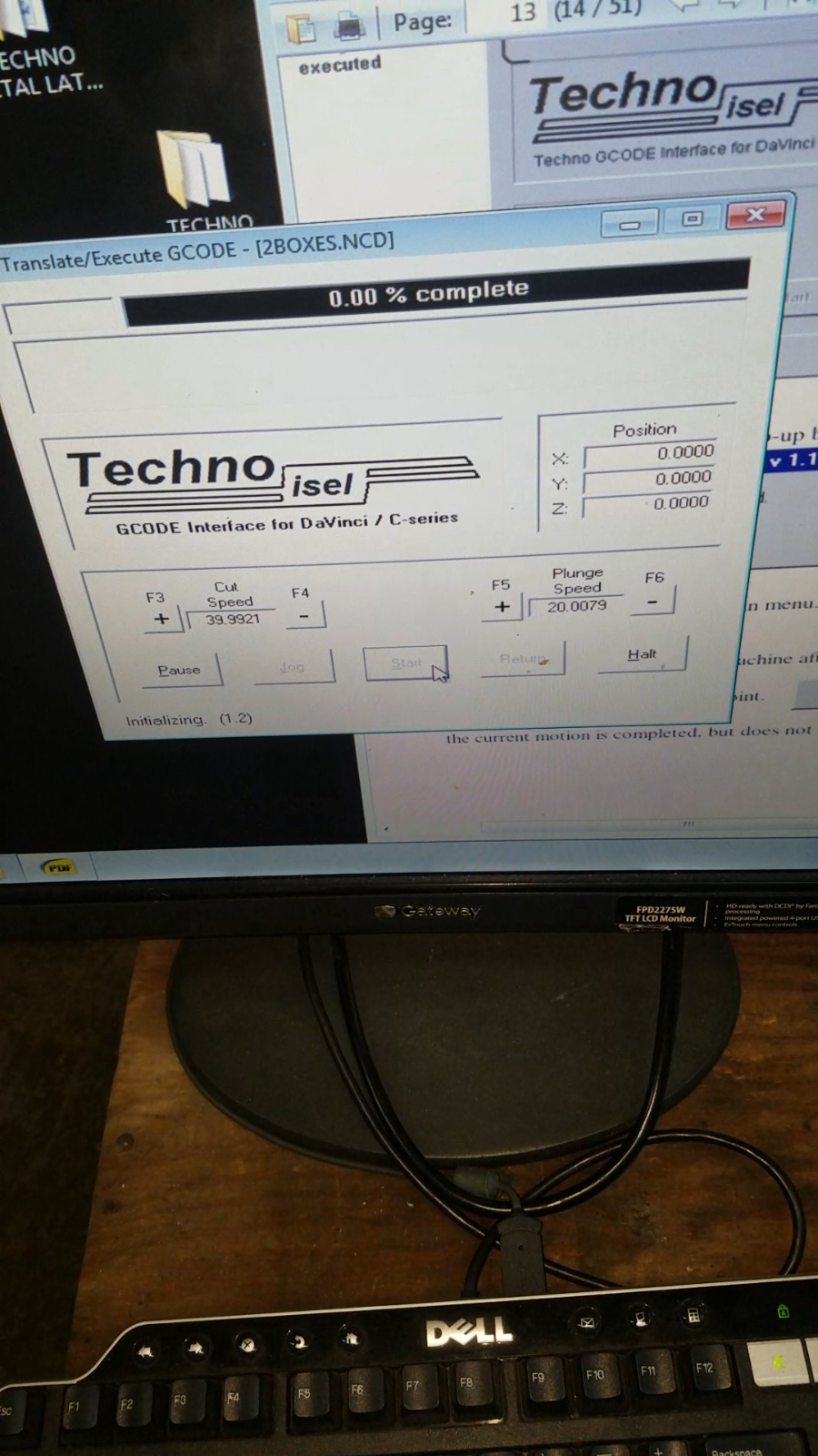 TECHNO CNC Milling Machine DaVinci with PC and software | eBay