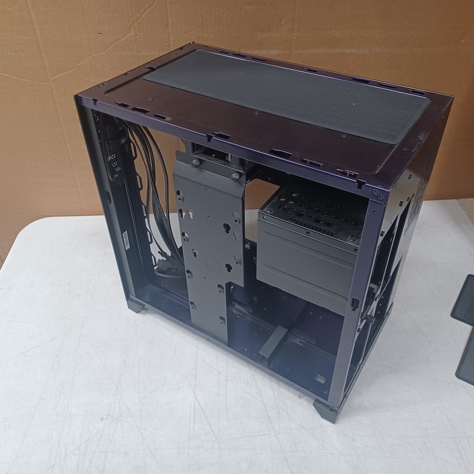 LIAN LI PC-O11 ATX Mid Tower PC Case - Custom Purple -Missing Parts | eBay