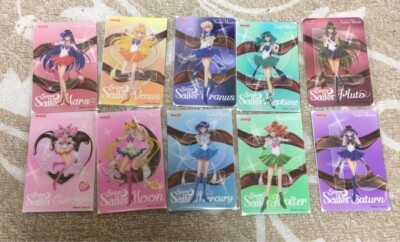 Sailor Moon Meiji Clear Card All 10 Types Complete Set Japan Limited | eBay