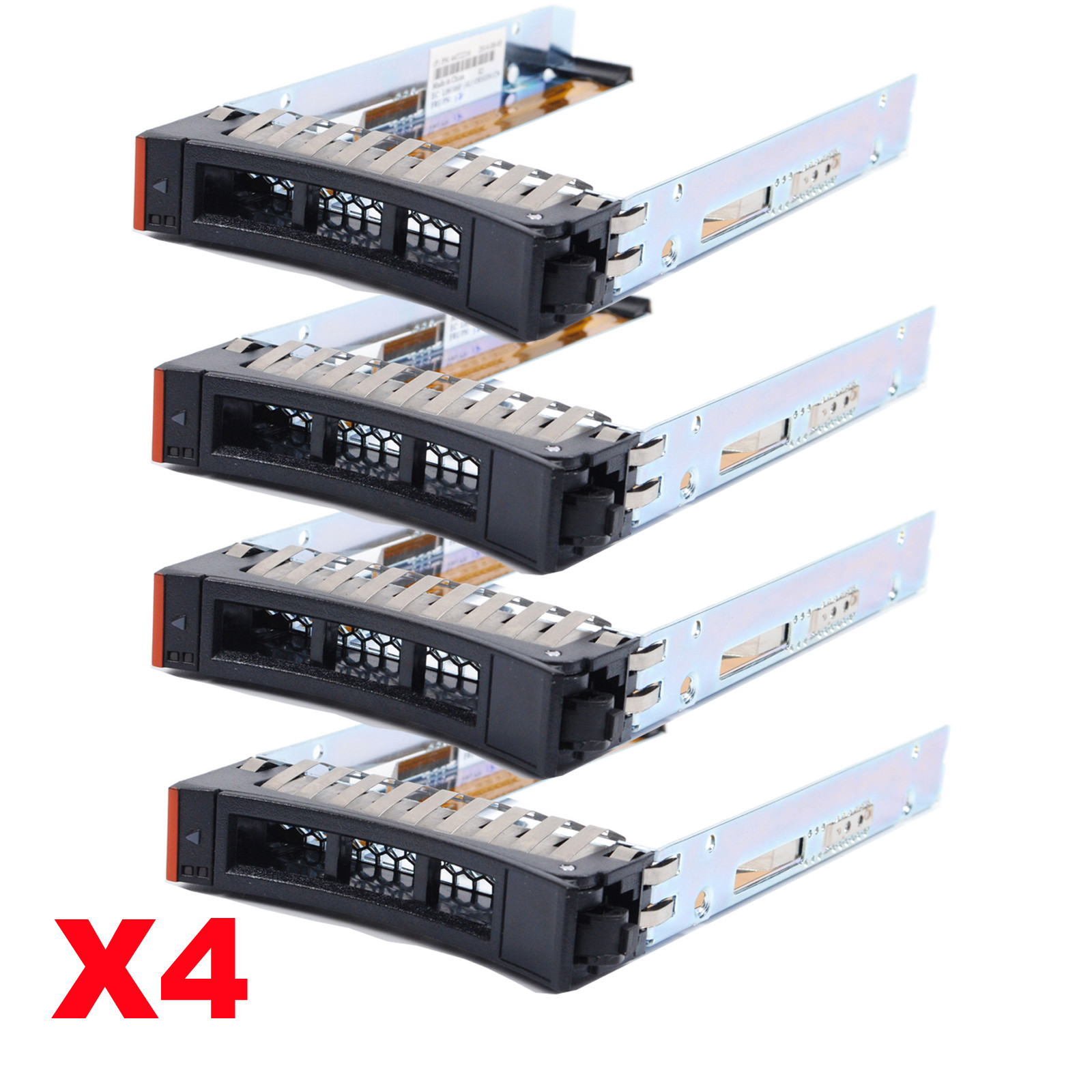 Lot of 4Pcs 2.5" SAS/SATA Hard Drive Caddy Tray for IBM System x3550 M3 ...