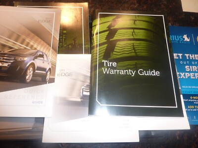 2011 Ford Edge Owners Manual Guide with Case DVD | eBay