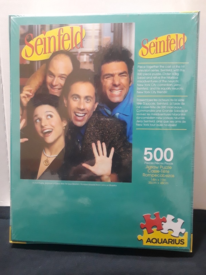 Seinfeld 500 Piece Jigsaw Puzzle Aquarius New Sealed | eBay