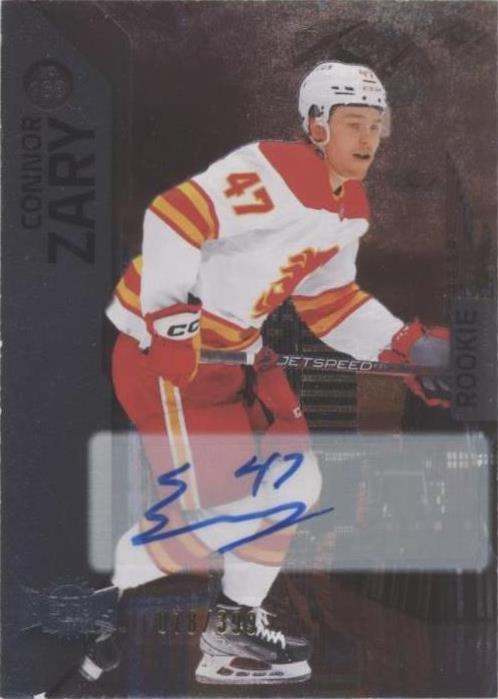 2023-24 Skybox Metal Universe - Rookies Connor Zary #168 Silver ...