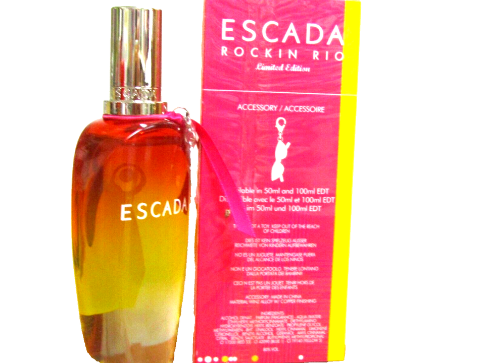 Escada Rockin Rio Perfume Women 3.3 oz/100 ml Eau de Toilette Spray ...