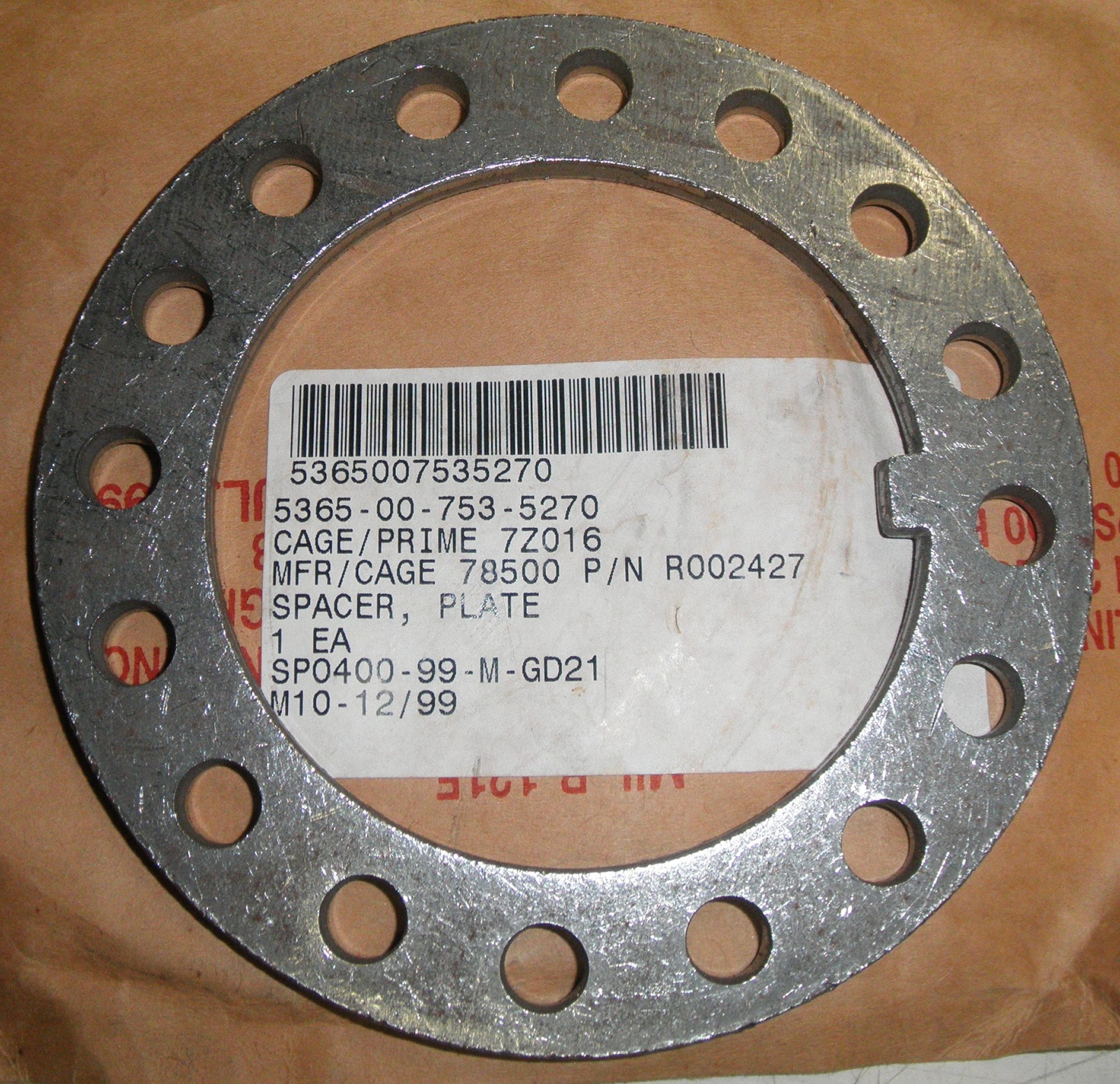 5365-00-753-5270 Meritor Lock R002427 Fits 1229V48 141310H 11BMT208 ...