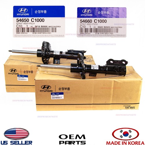 Genuine Suspension Strut Front LEFT & RIGHT set 2pc OEM Hyundai Sonata ...