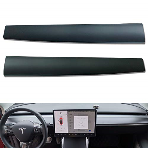 BMZX Tesla Model 3 Model Y Dash Wrap ABS Matte Dashboard Cover Cap ...