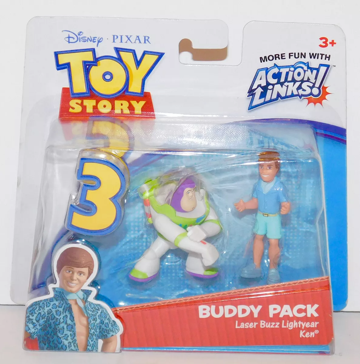 Toy Story Buddy Pack Buzz Lightyear Sheriff Woody Rex, 54% OFF