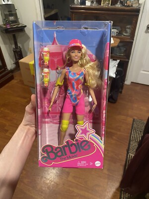 Mattel Barbie the Movie Doll in Inline Skating Outfit with Rollerblades ...
