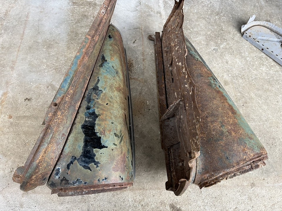 1940 CADILLAC 62 Series Headlights Mounts Hot Rod, Custom Rat Rod Caddy ...