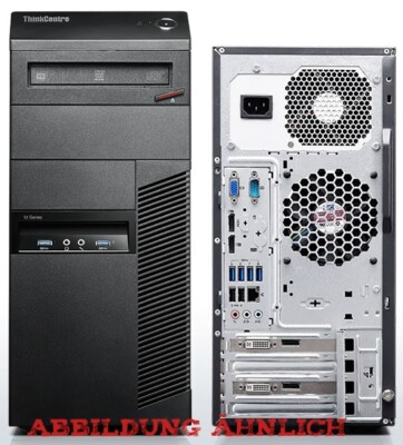 Lenovo ThinkCentre M93 i3 4130 3,4GHz 4GB 128GB SSD Win 7 Pro Midi ...