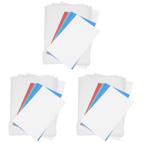 3 Sets White Graphite Paper Charcoal Copy Water-Soluble Carbon Manual ...