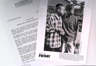 Friday Soundtrack Ice Cube 1995 Photo Promo Music Press Kit - Priority ...