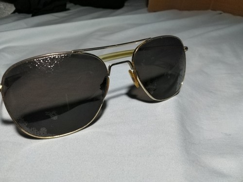 RANDOLPH AVIATOR USA SUNGLASS GOLD TONE FRAMES ONLY | eBay