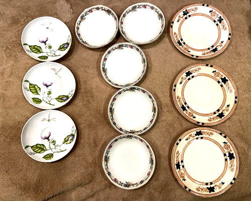 Vintage Set of 11 Mix& Match Small Plates Godinger Ahrenfeldt ...