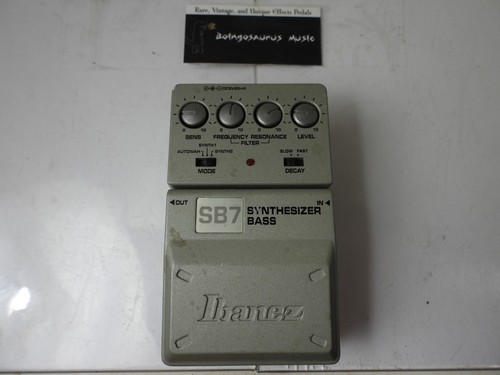 Ibanez SB7 Bass Synthesizer Synth Effects Pedal Free USA Shipping | eBay