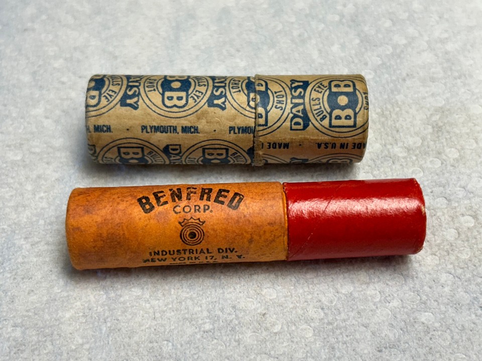 Full Vintage Daisy Plymouth MI + Benfred Target King BB Gun Rifle Shot ...