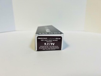 Pravana Chroma Silk Permanent Hair Color 9.7/9V - Very Light Violet ...