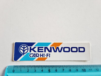 Adhesive Kenwood Car Hi-Fi Sticker Autocollant Aufkleber Klebstoff ...