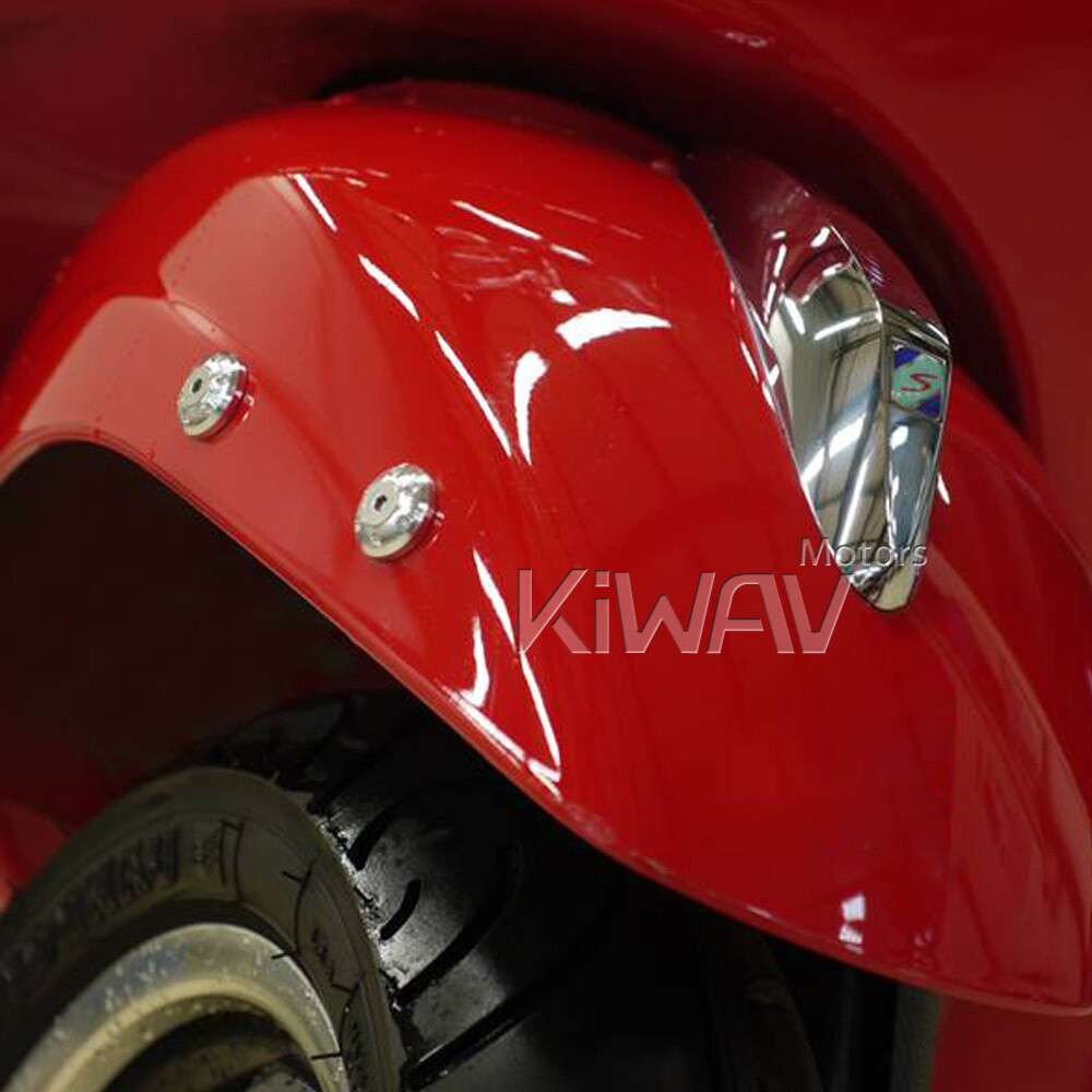 CNC Aluminum Alloy Silver dress-up Washer for Fly Screen Bolt 5mm 4pcs ...