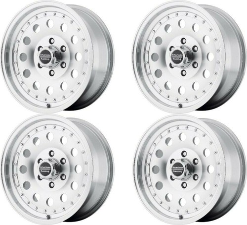 Set 4 15" American Racing AR62 Outlaw II 15x7 6x5.5 -6mm Wheels ...