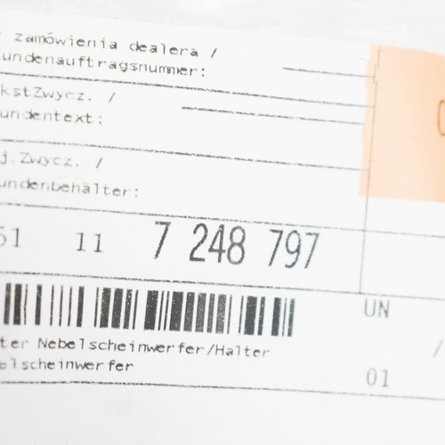 NEW MINI CLUBMAN R55 FRONT FOG LIGHT BRACKET 51117248797 7248797 OEM NO ...