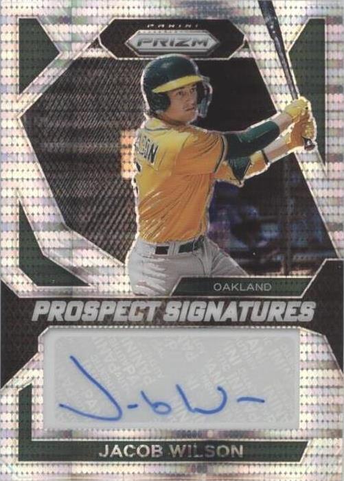 2024 Panini Prizm - Prospect Signatures Jacob Wilson #PS-JW Pulsar ...