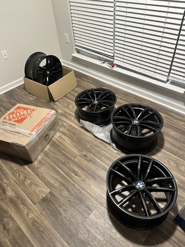 18 inch BMW black rims set of 4 (G Series Bmws) | eBay