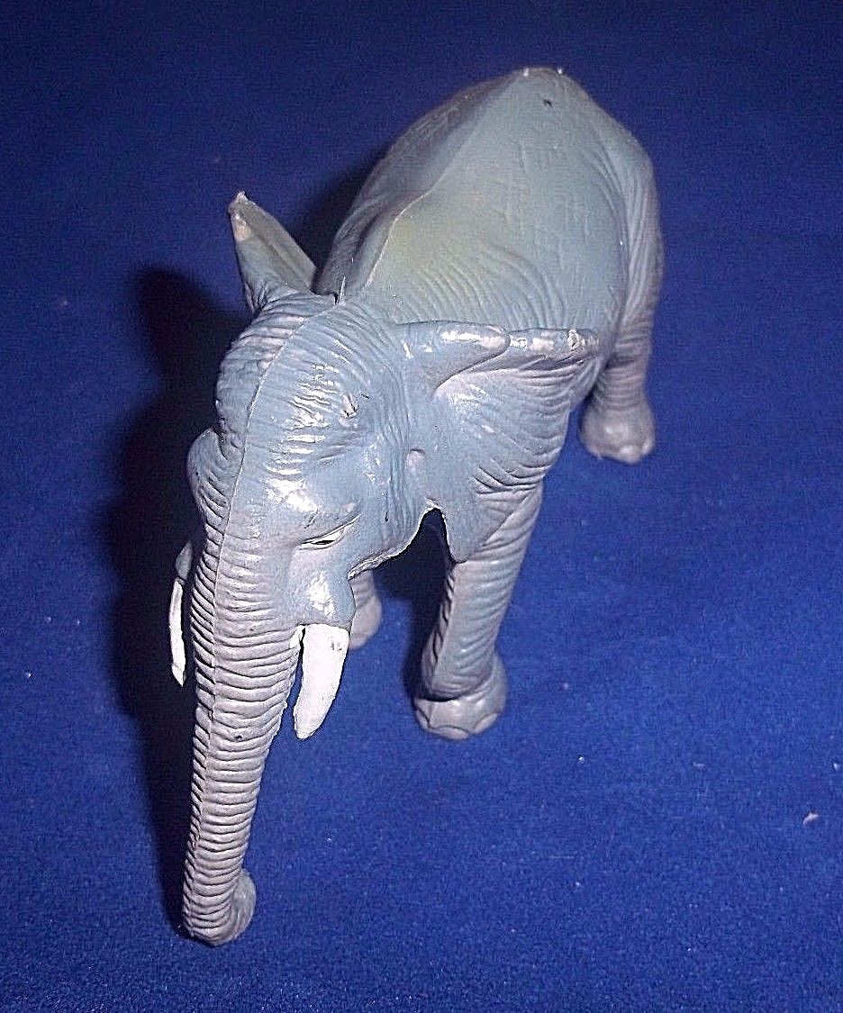 RUBBER BULL Elephant 4 3/8" LONG X 3 1/8" Tall | eBay
