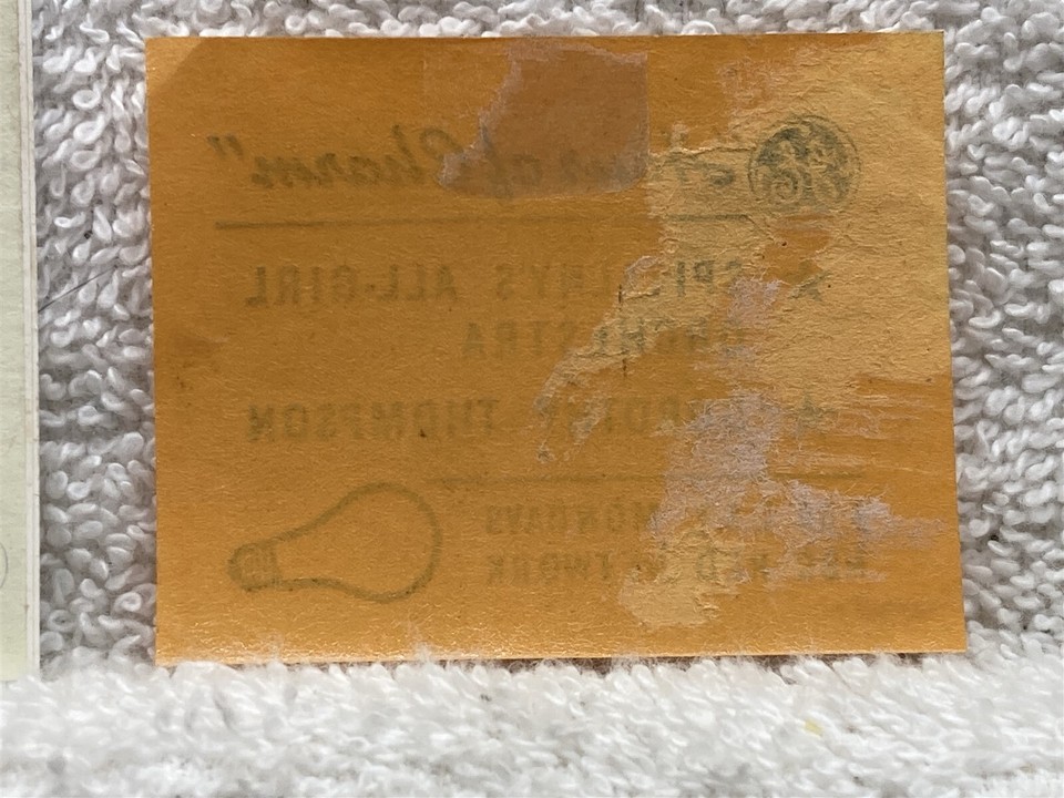 1930s 1940s Hour of Charm NBC Radio Decal Spitalny's Orchestra Dorothy ...