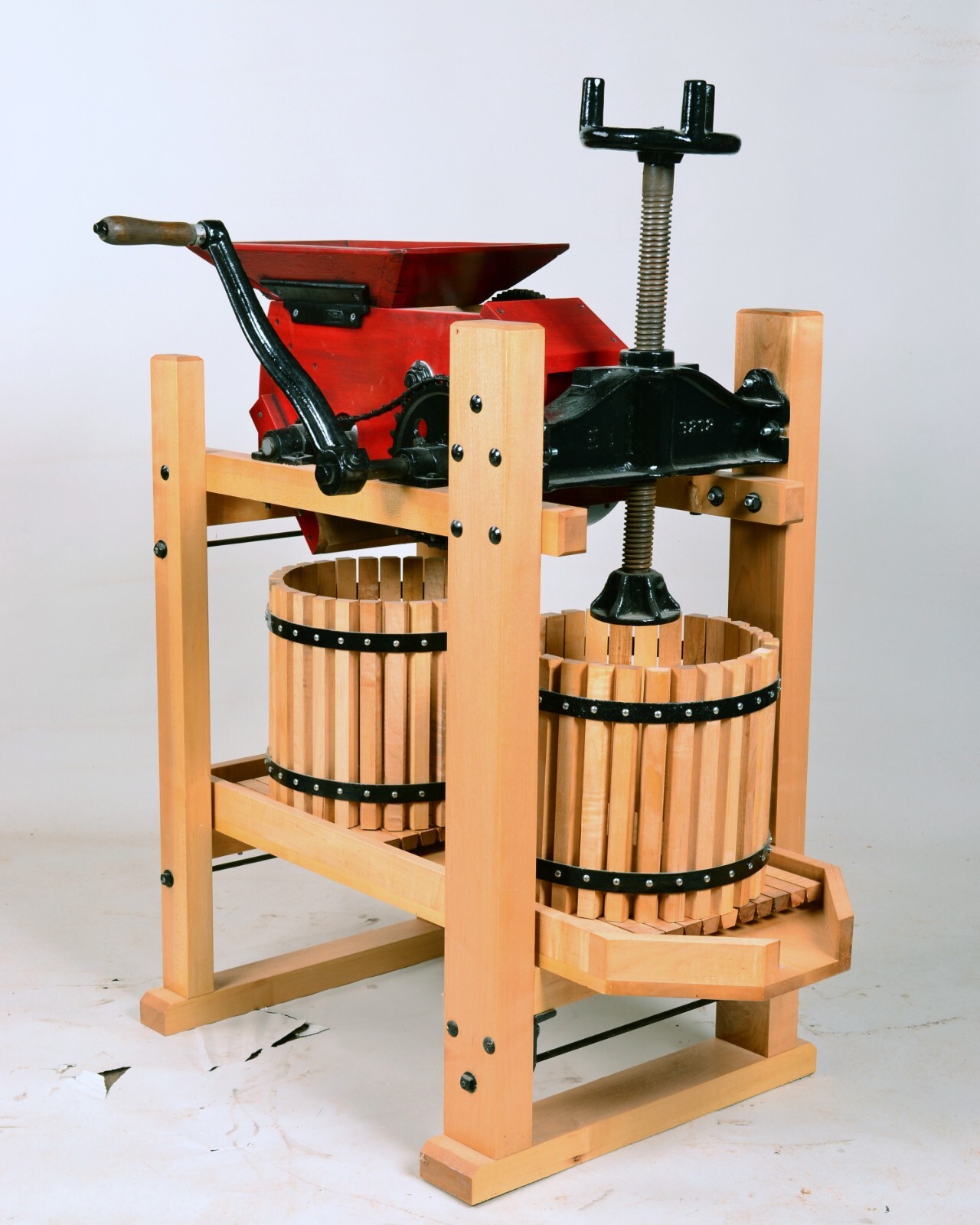 Antique Apple Cider Press & Grinder RESTORED | eBay