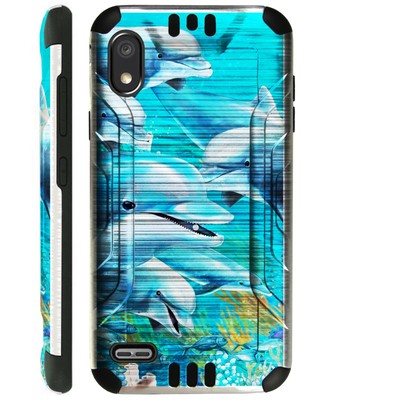 SILVERGUARD For TCL A2X A2 A1 Hybrid Phone Case Cover OCEAN DOLPHIN | eBay