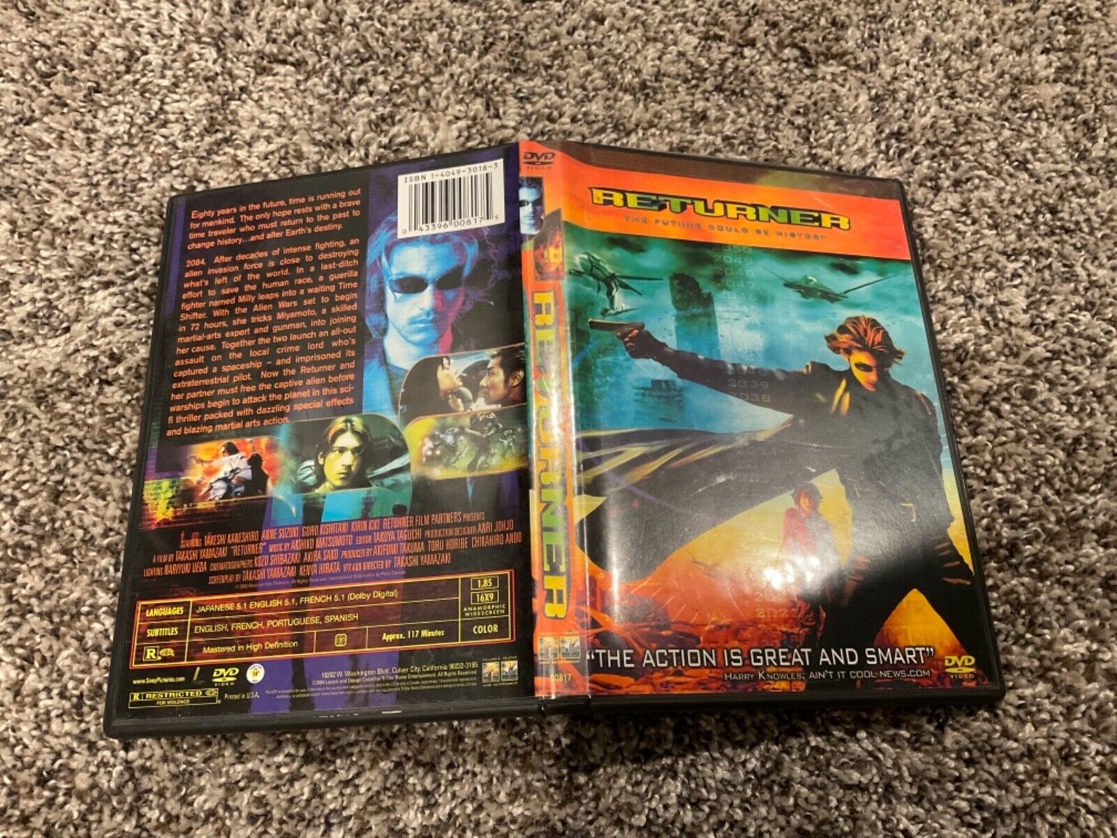 Returner - DVD By Takeshi Keneshiro,Anne Suzuki,Goro Kishitana ...