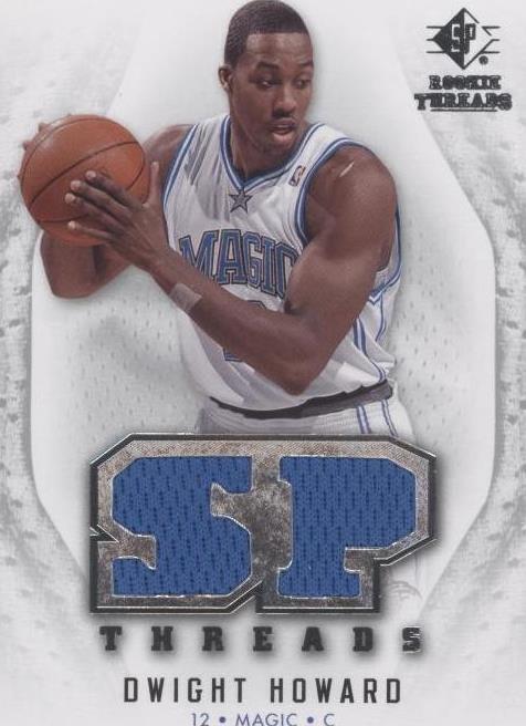 2008-09 SP Rookie Threads - Sp Threads Dwight Howard #T-HO (MEM) for ...