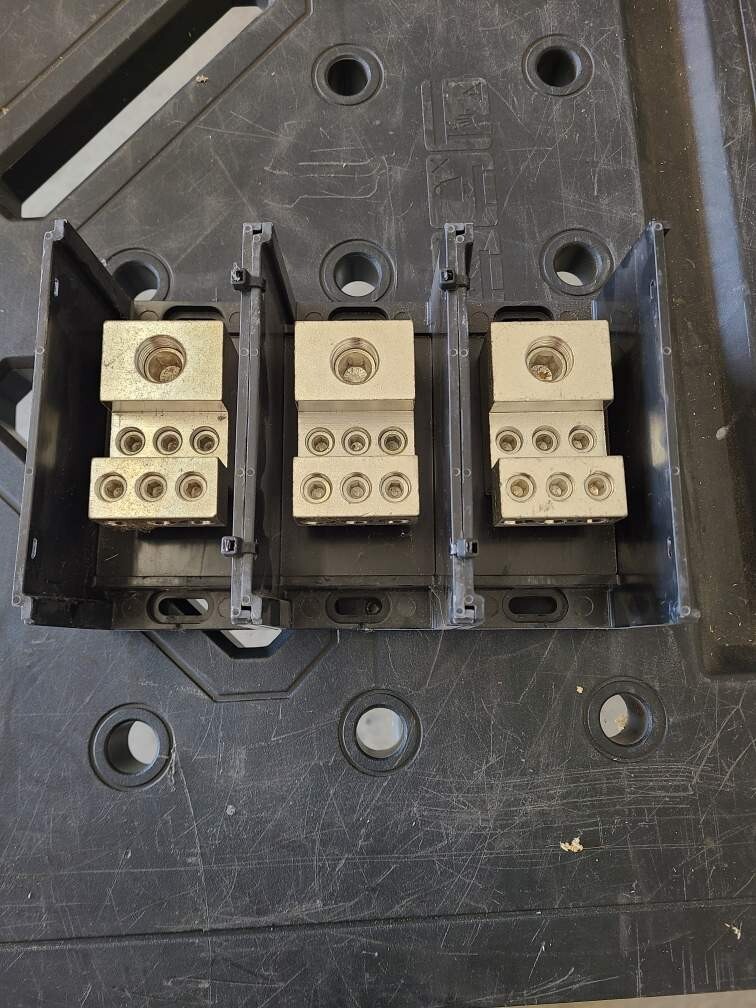 NSI Power Distribution Block AL-P1-K6, 310 Amp, 3 Pole | eBay