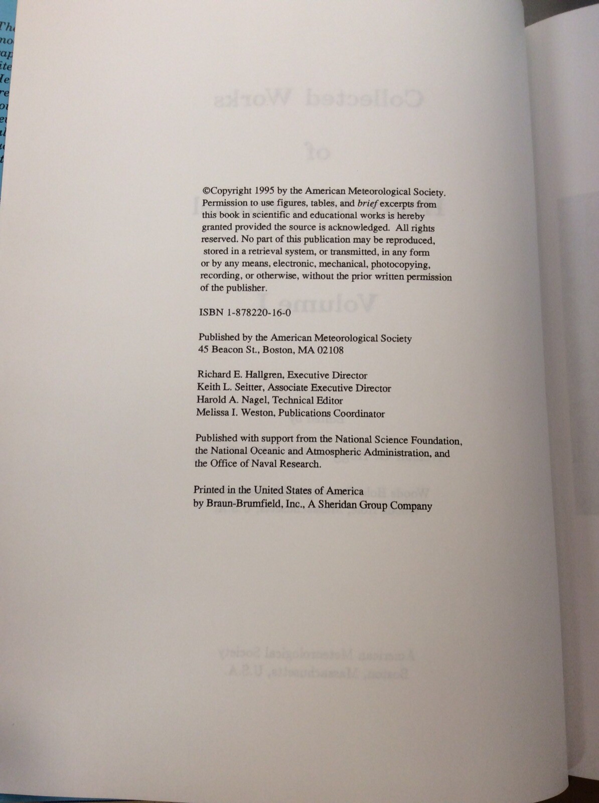 Collected Works of Henry M. Stommel 3 Vol. Hardcover Set Science ...